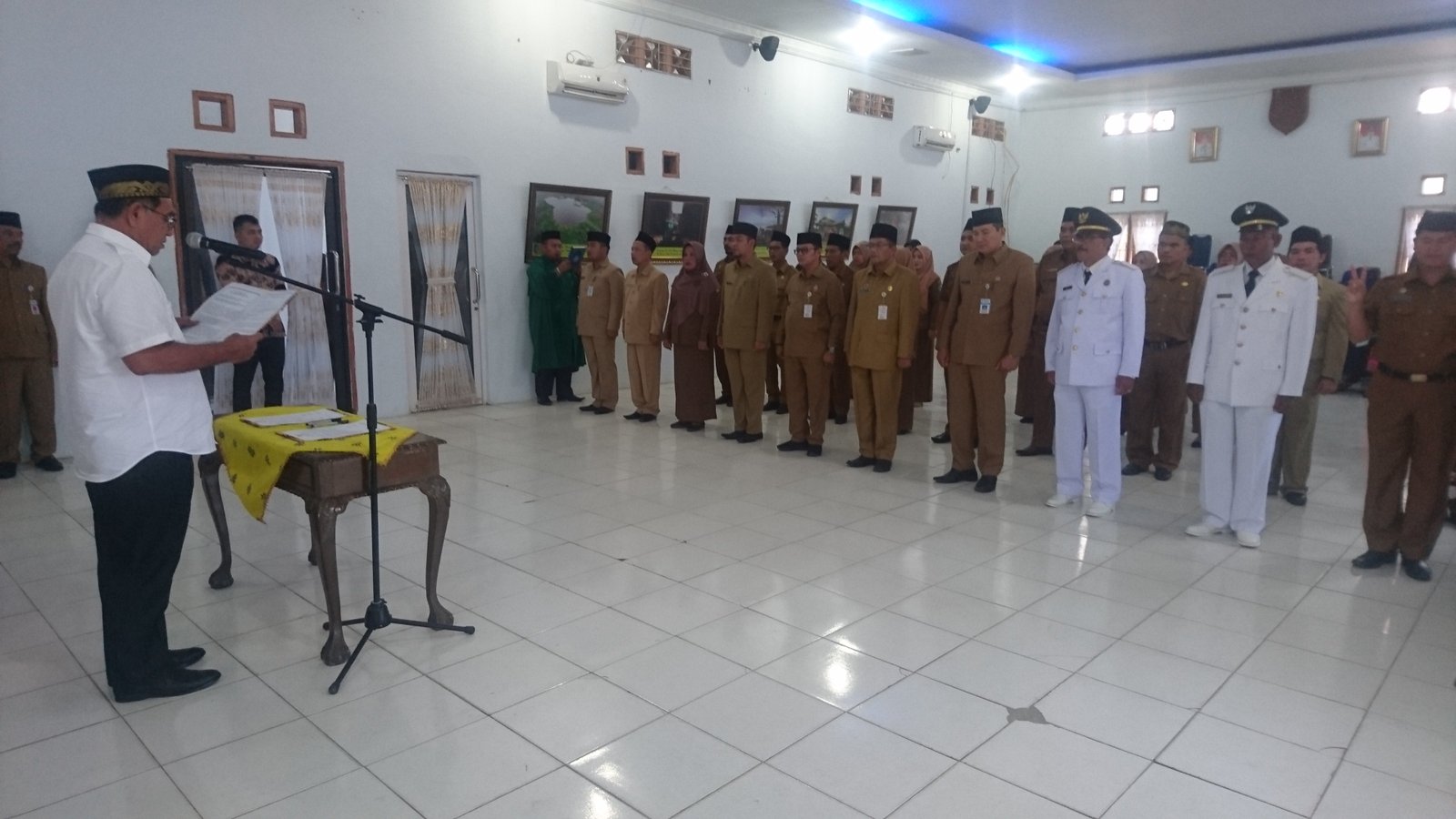 37 Pejabat Eselon lll dan lV Batubara Dilantik – Ersyah 37 Pejabat Eselon lll dan lV Batubara Dilantik – Ersyah